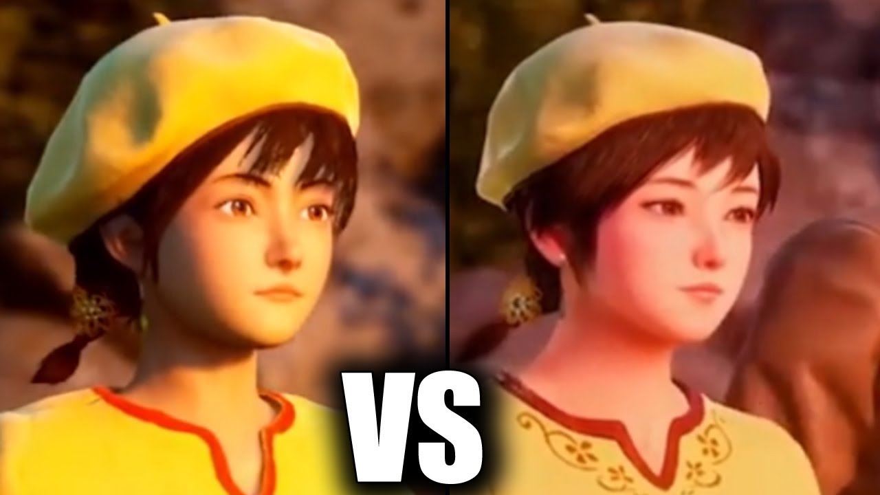 Shenmue 3 - Shenhua 3D Model Comparison