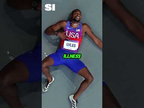 Noah Lyles wins bronze with Covid! 🇺🇸 #olympics