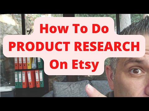 How To Do PRODUCT RESEARCH On Etsy - NO Tools Needed