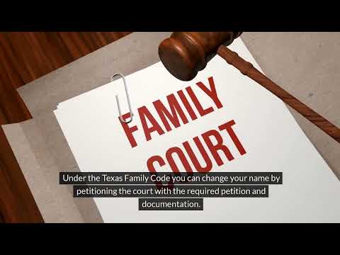 Name change lawyers in Texas | Family Law Attorneys in Texas