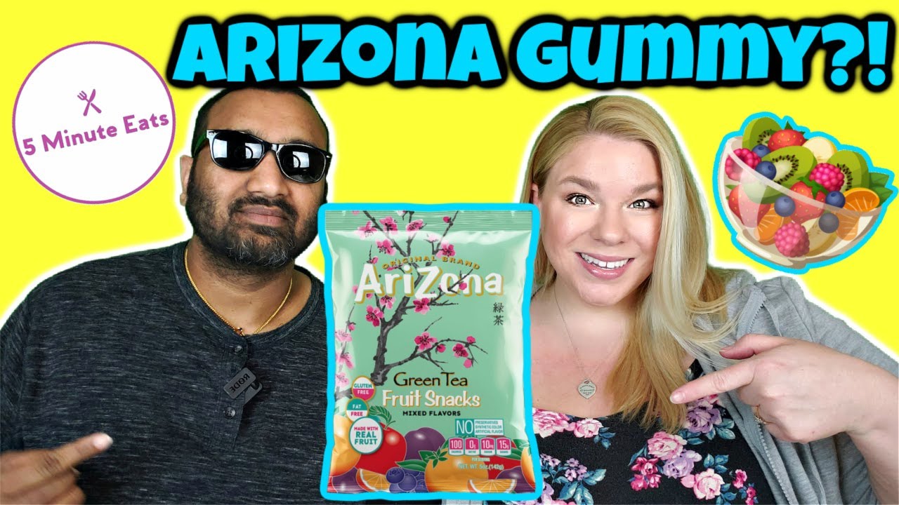 Arizona Green Tea Fruit Snacks Mixed Flavors Review