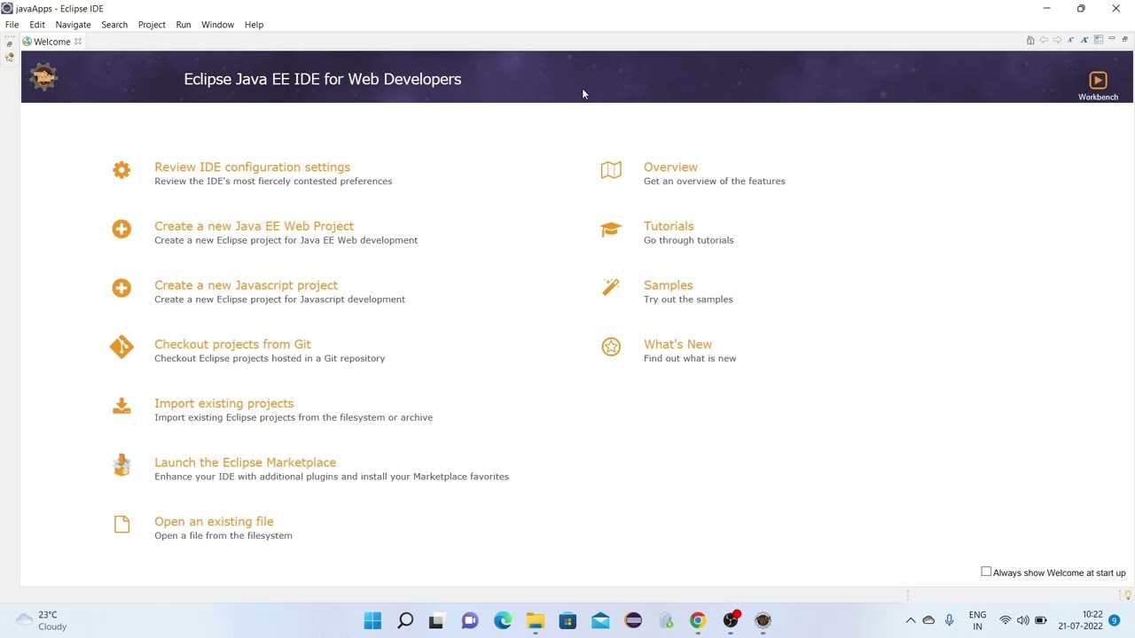 Eclipse Installation in 2022 | Java & Eclipse Setup | Complete Eclipse Installation & Setup