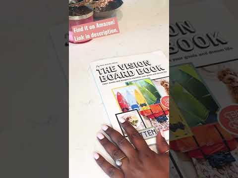 Making A Vision Board Quick and Easy! | Kayla Sharee |
