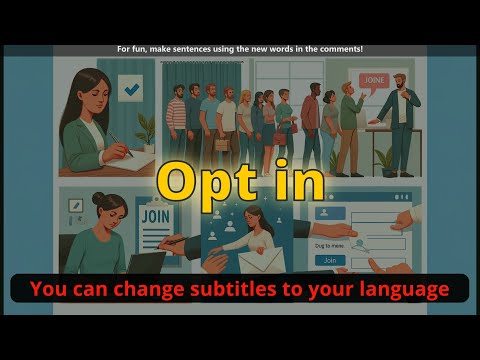Opt in meaning with 5 examples