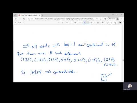 Math 3260 Chapter 7 Part 3