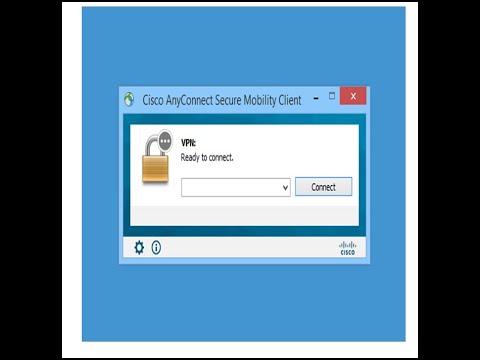 برنامج Cisco AnyConnect Secure Mobility Client VPN للويندوز