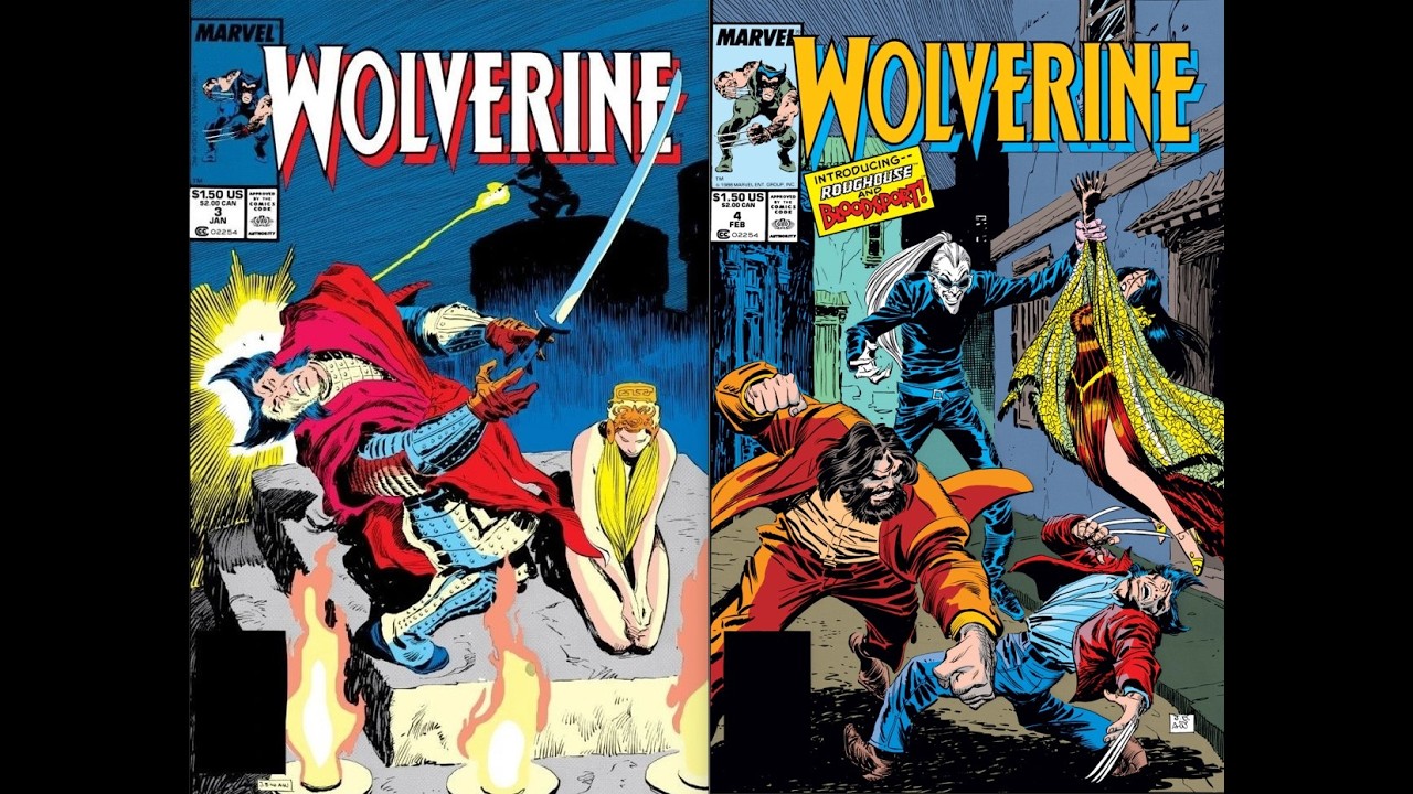 Wolverine (1988) 3-4 by Chris Claremont & John Buscema