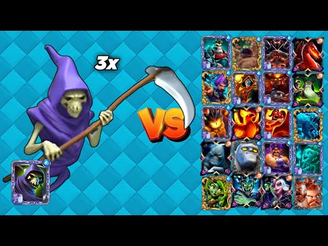 REAPER vs All CARD'S | castle crush