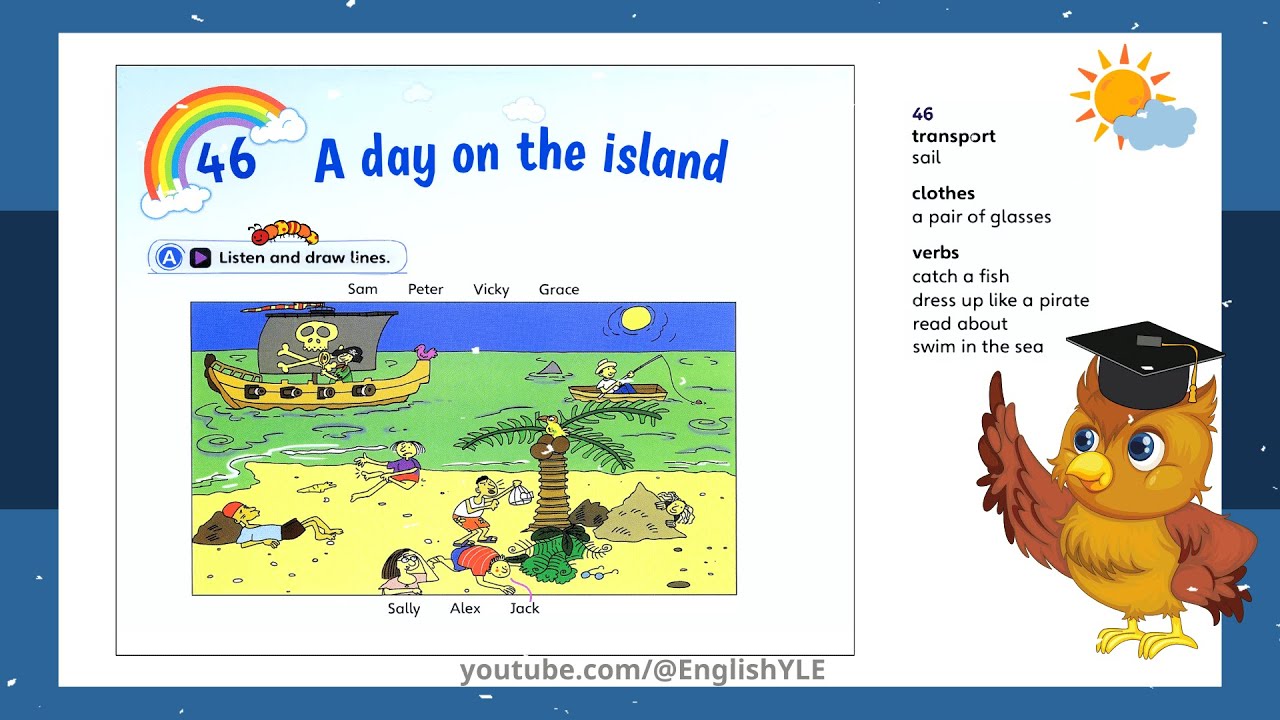 Fun for Movers 4th Edition | A day on the island | 46A - Page 96
