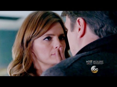 Castle 8x13 Beckett Tries to Kiss Castle in Morgue “And Justice For All” Season 8 Episode 13
