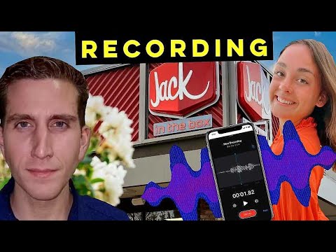Bryan Kohberger. SECRET RECORDING! Jack in the Box. #moscowidaho