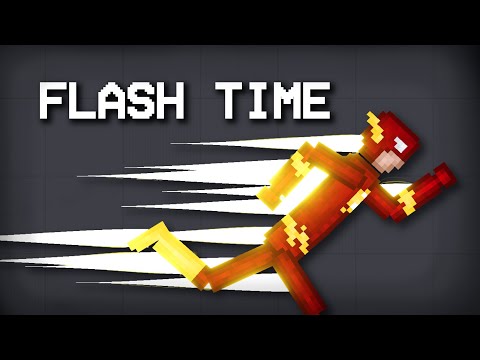 THE FLASH MOD | Flash Time Video Test | People Playground