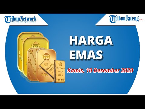 Harga Emas Hari Ini Kamis 10 Desember 2020