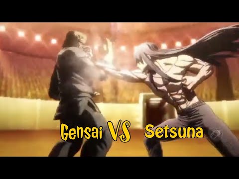 Gensai vs Kiryu - The Devil Lance vs The Beautiful Beast! | Kengan Ashura