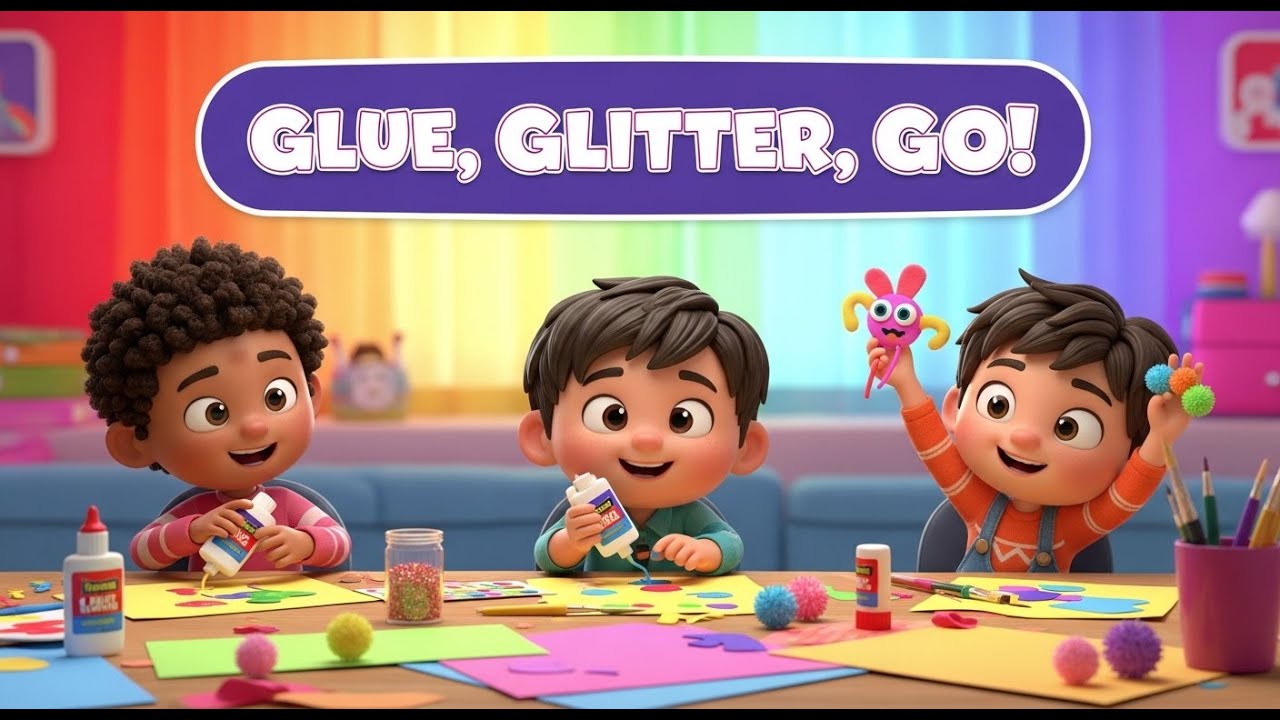 Glue, Glitter, Go!