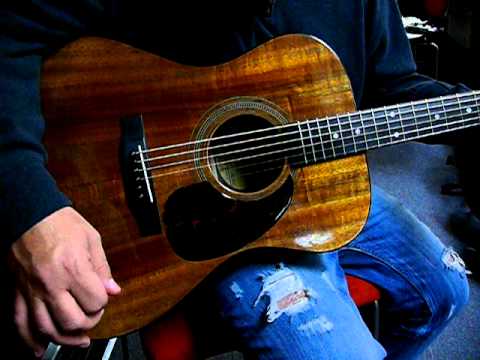 Savannah Koa Acoustic Guitar