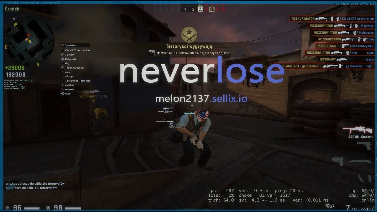 Neverlose.cc | HvH clips #18  Ft.Championship for v3
