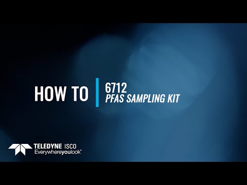 Teledyne ISCO 6712: PFAS Kit Setup Guide