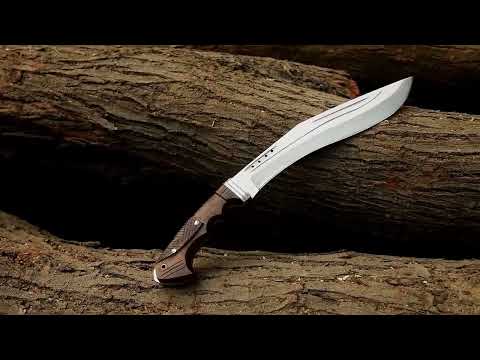 "The Curve" Kukri Knife Best 18-Inch Gurkha Blade for Sale By Ansari Forge