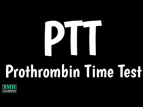 Prothrombin Time Test | PTT | PT Test | How To Interpret Prothrombin Time |