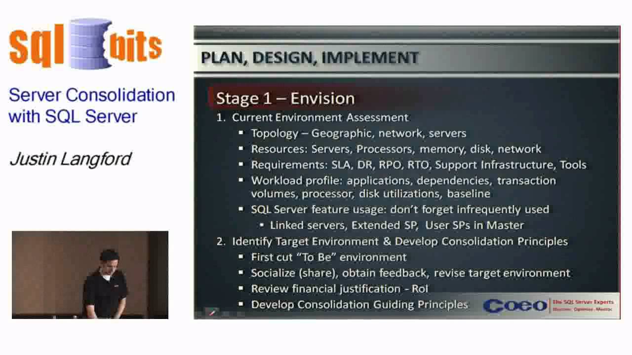 Microsoft SQL Server 2008 - SQL Server Consolidation