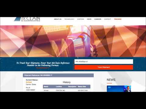 LTL Freight Shipment Tracking