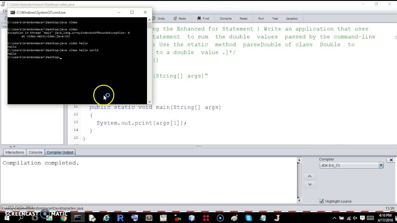72021 Java Solution Walkthrough MyProgrammingLab