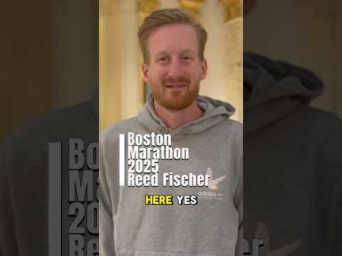 Reed Fischer shares what happened on the Boston Marathon 2025 Race Course #bostonmarathon