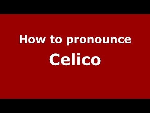 How to pronounce Celico (Italian/Italy) - PronounceNames.com
