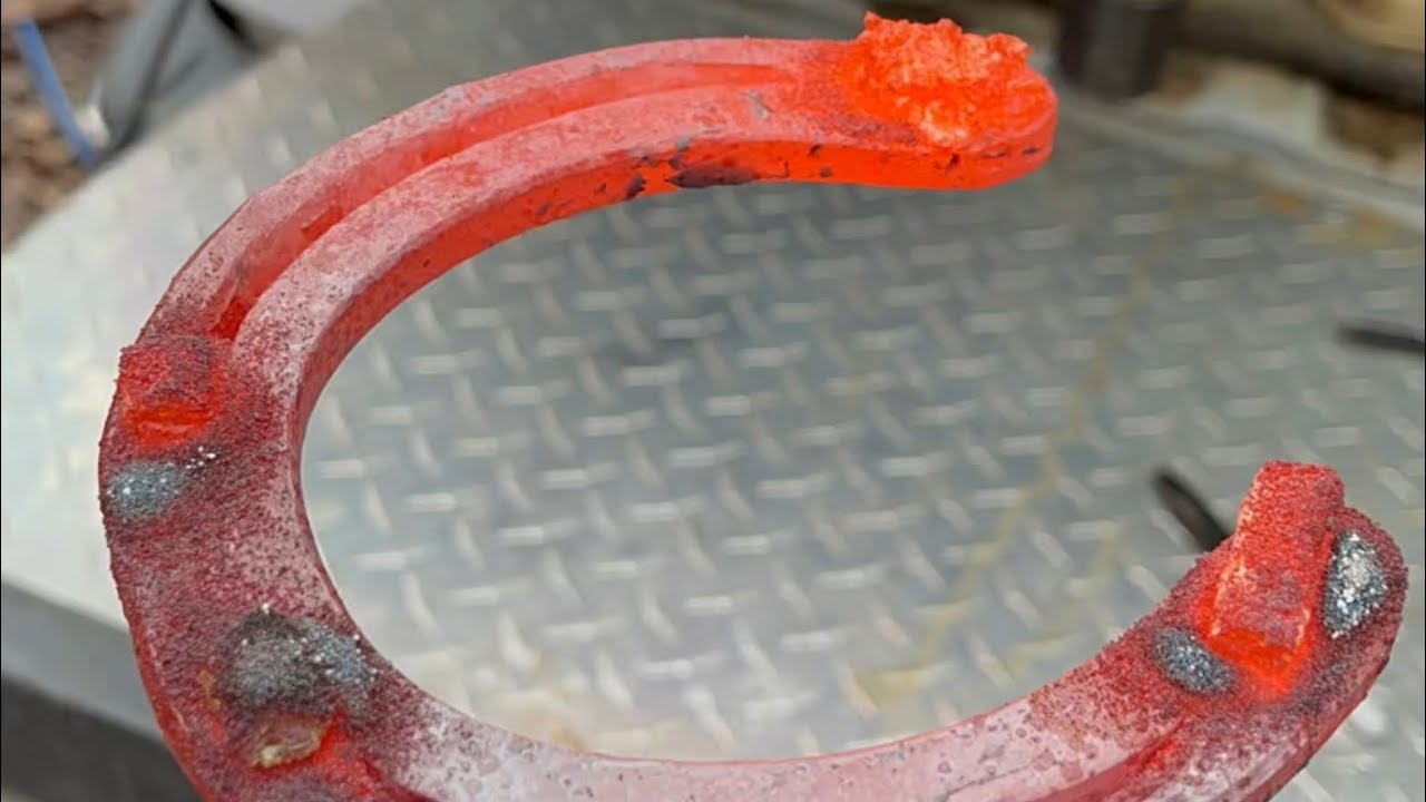 How to add Borium to a horseshoe ￼