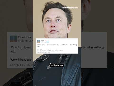 Tesla shareholders to vote on investing in xAI.