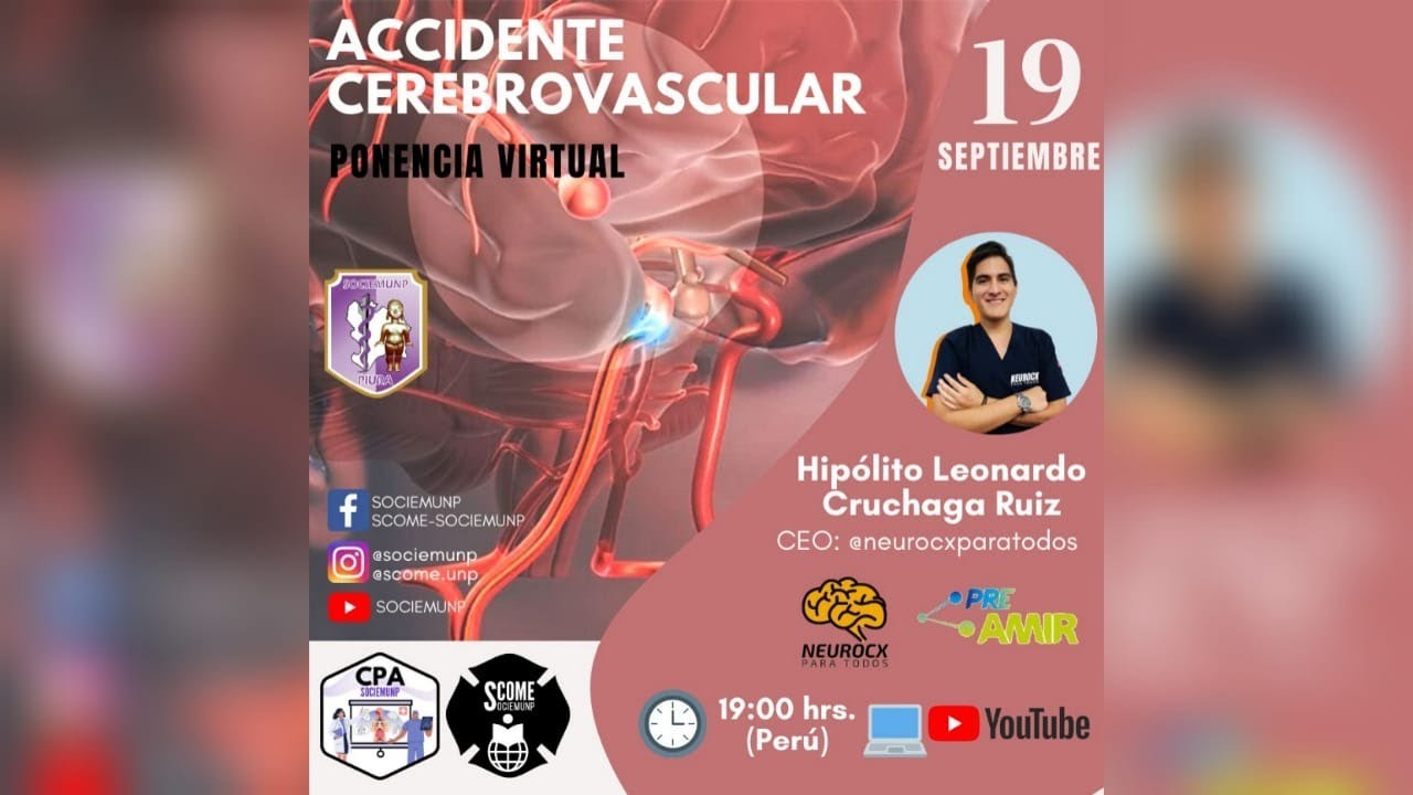 PONENCIA VIRTUAL: ACCIDENTE CEREBROVASCULAR