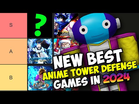 The New Best Anime Tower Defense Games of 2024! (Tier List)