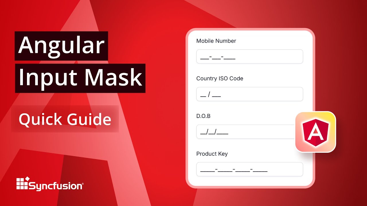 Angular Input Mask: The Ultimate Feature Walkthrough