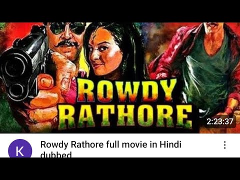 Akshay Kumar!! rowdy rathore full movie