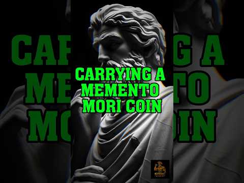 Carrying a Memento Mori Coin: A Stoic Reminder to Truly Live. #poetryreview #poetryintranslation