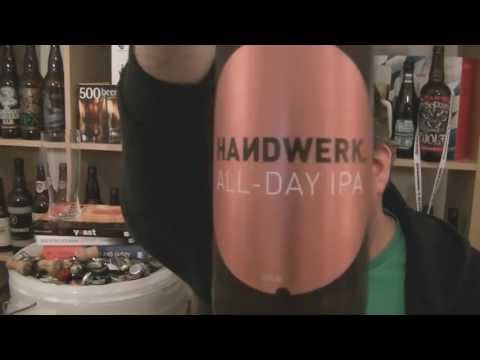 Brewers & Union- Handwerk All Day IPA (US hoppy beer brewed in Germany)- HopZine Beer Review