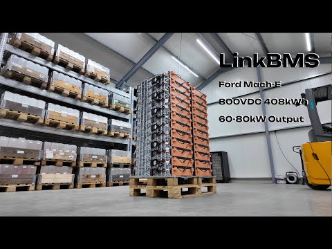 408kWh FoMoCo Mustang Mach-E Battery - LinkBMS ESS