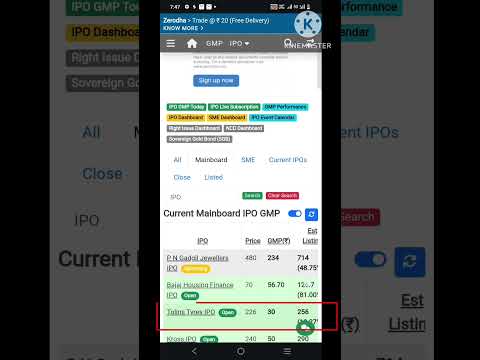 Bajaj Housing finance IPO GMP Update,Shree Tirupati Balaji IPO GMP Update