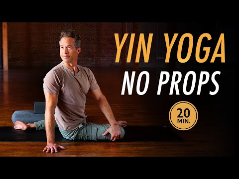 20 Min Yin Yoga Deep Stretch: No Props Required