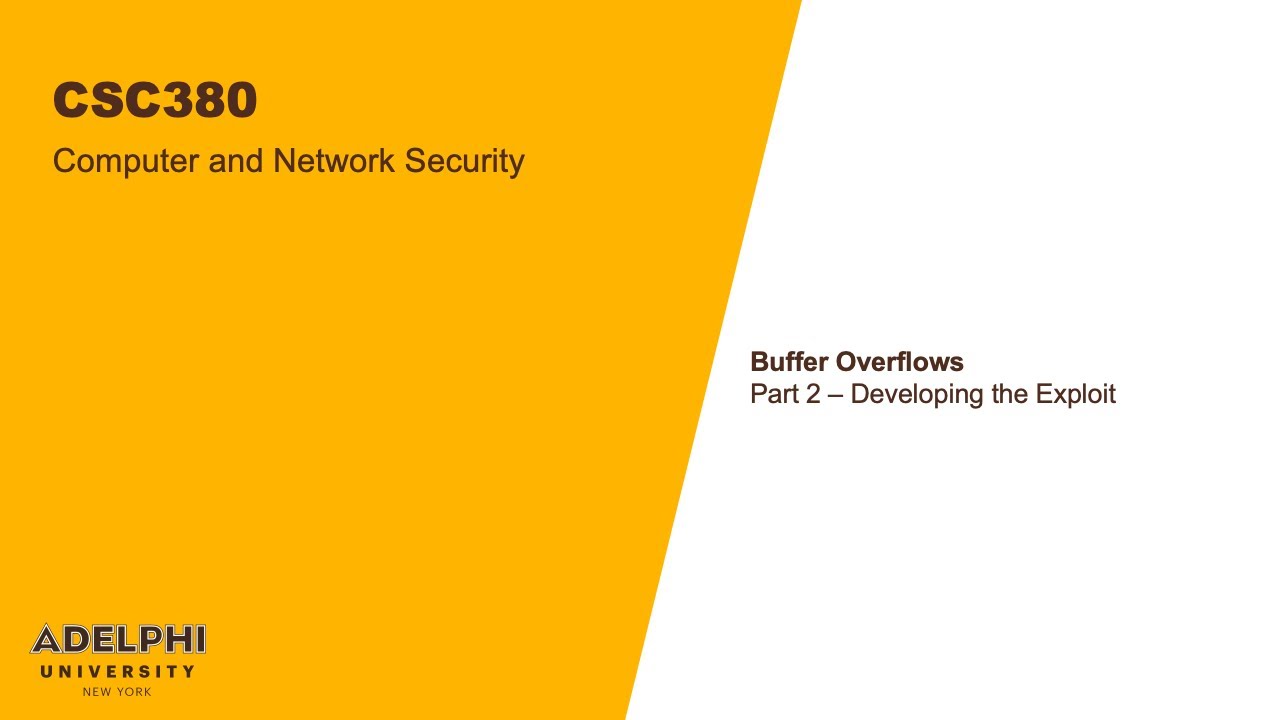Buffer Overflows - Part 2