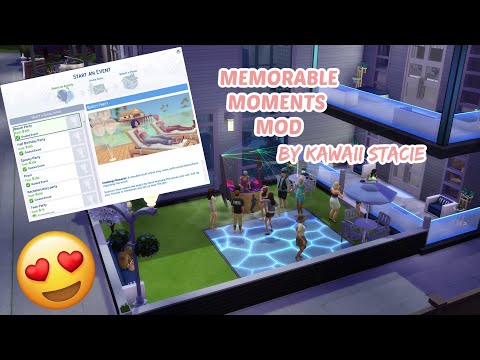 Memorable Moments Mod Review by Kawaii Stacie | The Sims 4