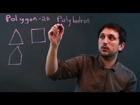 The Difference Between a Polyhedron & a Polygon : Math Questions