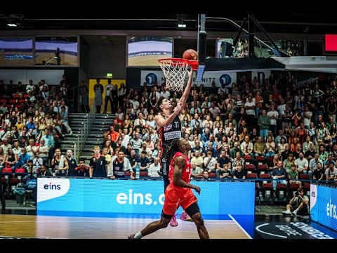 Ben Saraf(NBA Draft 2025 Prospect) Performance in debut for Ratiopharm Ulm-21 Pts