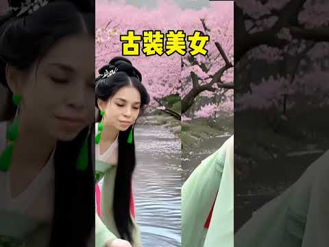 古装美女 AI形成,一張照片AI形成一张古装美女穿着图片