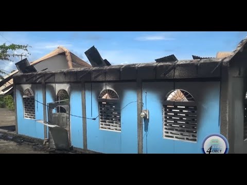 SEVENTH-DAY ADVENTIST CHURCH IN FIETTE, CHOISEUL DESTROYED BY SUSPICIOUS FIRE