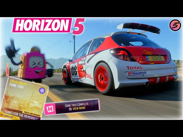 How to smash tank piñatas in Forza Horizon 5
