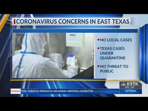 NET Health says it is monitoring ‘multiple’ East Texans for symptoms of coronavirus