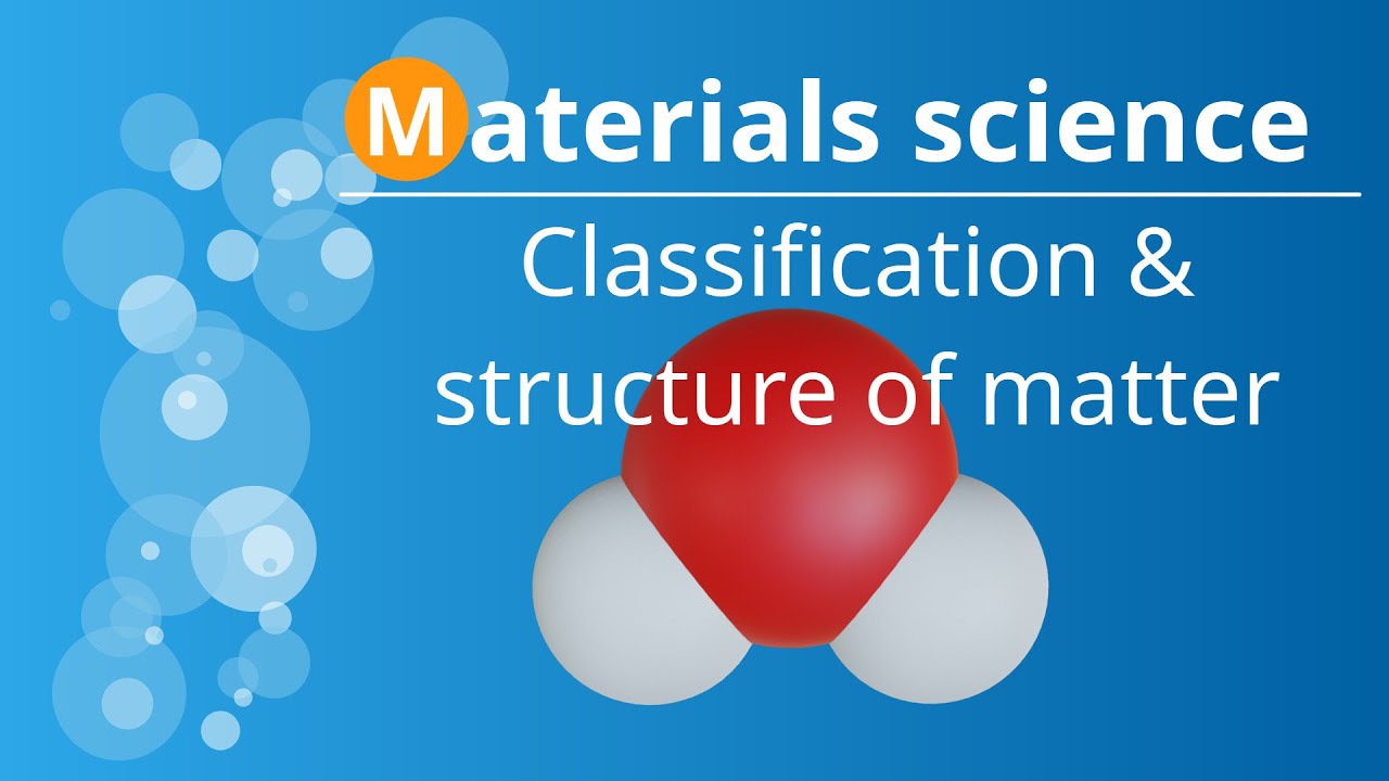Classification & structure of matter | protons, electrons and neutrons | atomic number