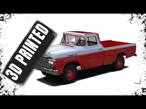 🚕 Regular cab F-Series F100 Pickup F250 best 3D printing files・ 3D File ...